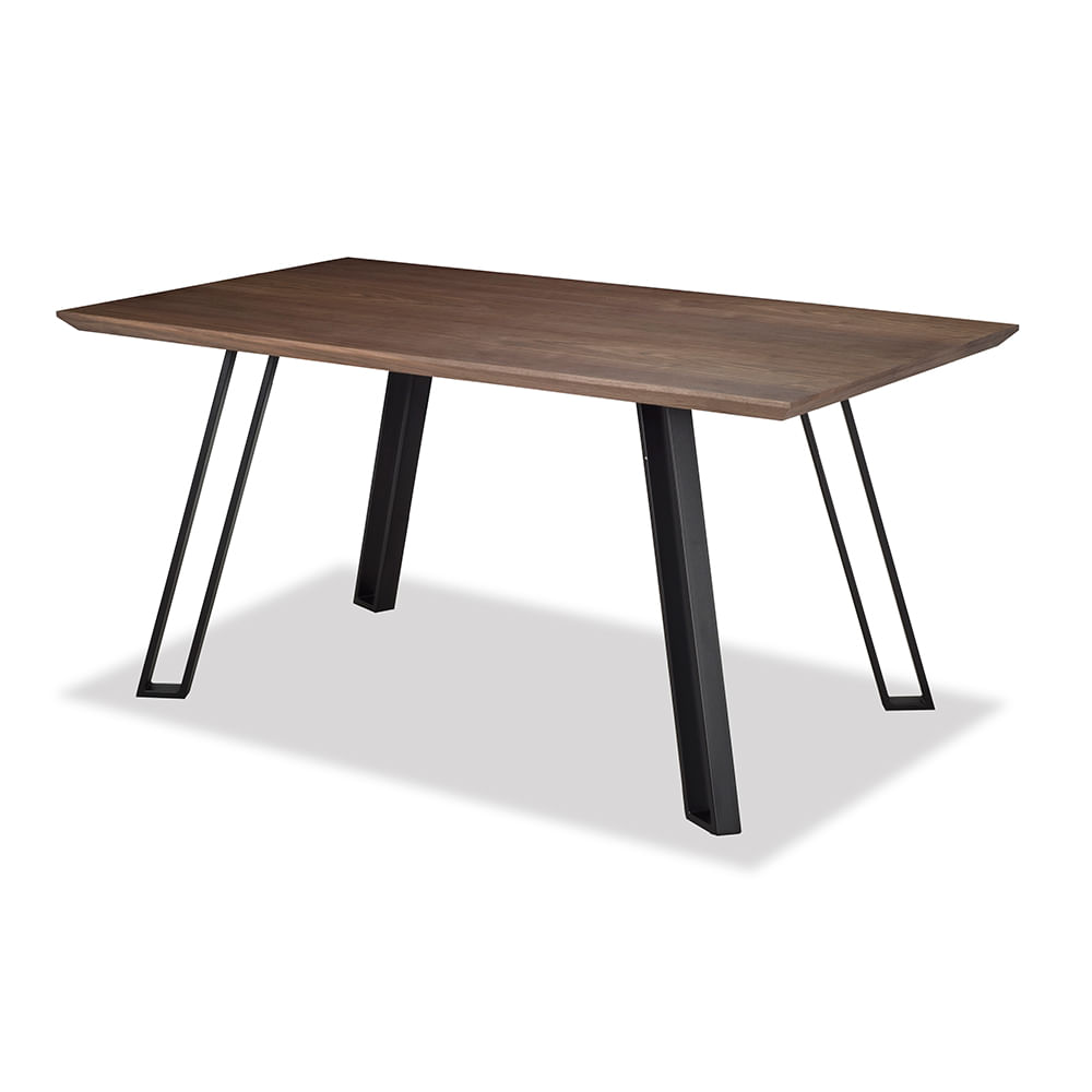 Mesa De Comedor Batilda Cenizo/Negro - tugocolombia