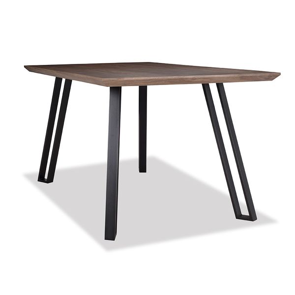 Mesa De Comedor Batilda Cenizo/Negro - tugocolombia